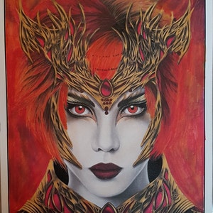 Burning Fire - Printable Fantasy Adult Coloring Grayscale Page ...