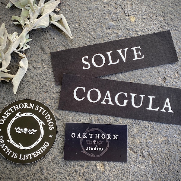 Addams Family Credo Small Patch - Etsy