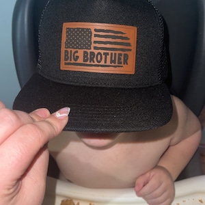 Big Brother American Flag Snapback Hat Big Brother Hat - Etsy