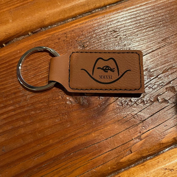 Personalized Keychain, Gift for Rancher, Ranch Brand Keychain, Engraved ...