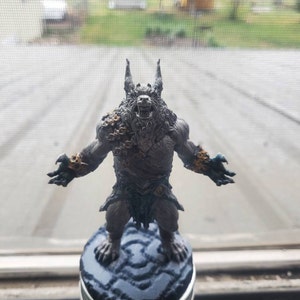 Werewolf Alpha Archvillain Games Printed Miniature Dungeons & Dragons ...
