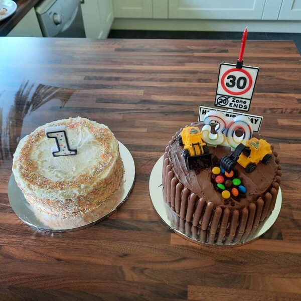 Personalised Birthday Cake Stake Candle Holder Topper 3D Print UK Speed ...