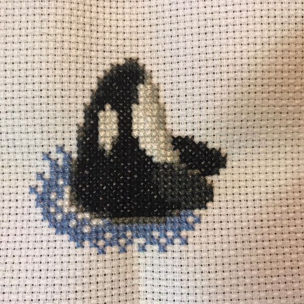 Orca Cross Stitch Pattern PDF Bundle - Set of 3 Killer Whale Patterns ...