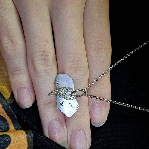 Middle Finger Hurricane Sanibel Island Necklace Florida Themed Hand ...