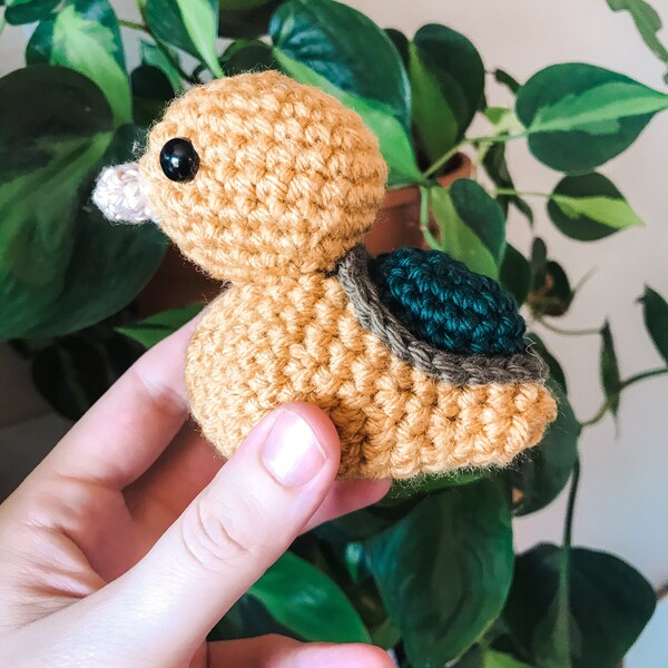 Crochet Pattern - Baby Turtle Duck - Avatar - PDF Pattern - Etsy