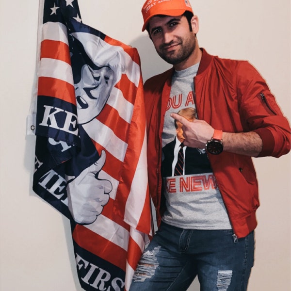 President Donald Trump 2020 Hat USA Flag Make America Great Again ...