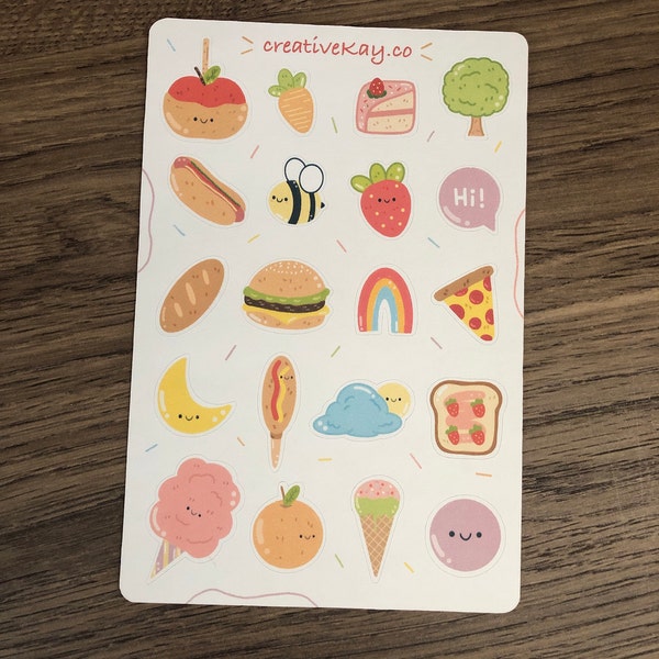 Cute Studio Ghibli Snack Sticker Sheet | Journal Stickers - Etsy