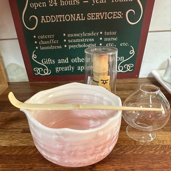 Hand Painted Cute Capybara Matcha Gift Set Matcha Bowl With Bamboo ...