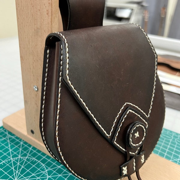 Medieval Belt Bag Leather Pattern PDF - Etsy