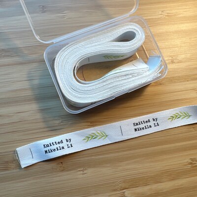 2060 Mm Twill Folding Labels, Logo Labels, Sew Accessori, Ribbon Label ...