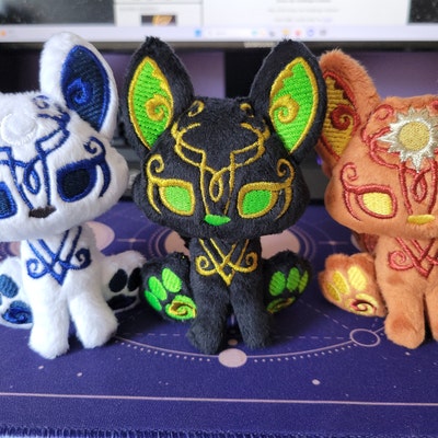 Stars and Stripes Kitsune Plush Littlefox's Toebeans American Pride ...