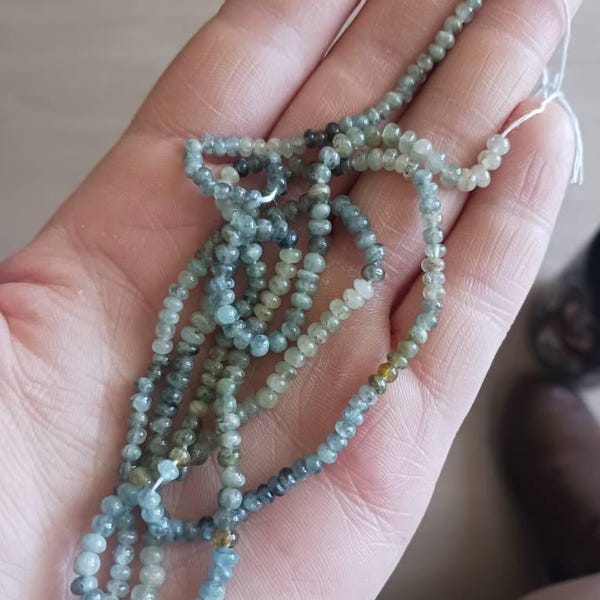Ancient Roman Glass Beads Whole Strand Nugget Style - Etsy