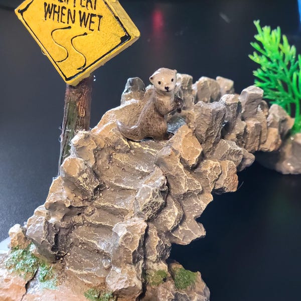 Little Critterz Frog Leopard Green Frog "rana" - Home Decor Reptile ...