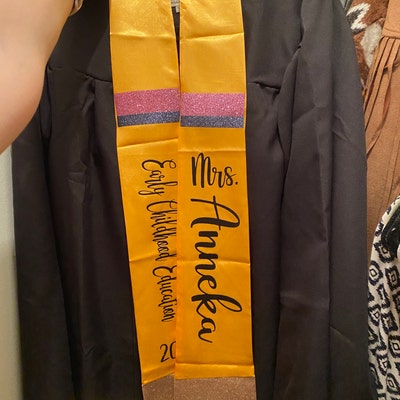 Graduation Stoles for Vet Doctor Nurse Stethoscope - Etsy