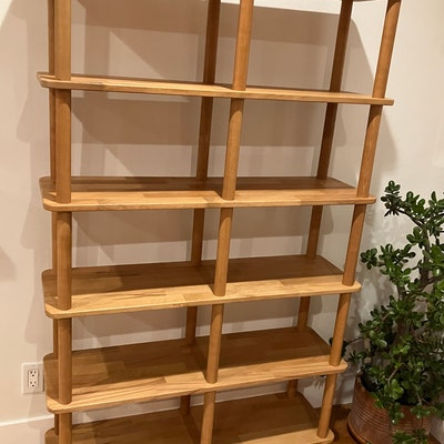 Custom Design Solid Wood Room Divider, Divider Bookshelves for Living ...