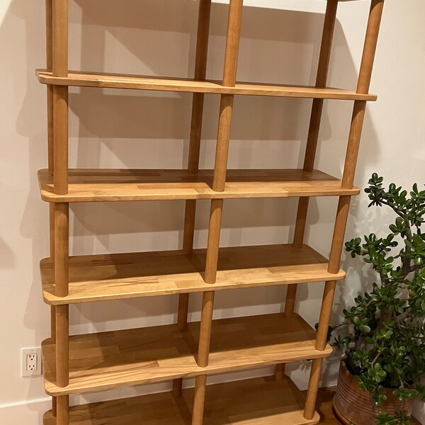 Custom Design Solid Wood Room Divider, Divider Bookshelves for Living ...