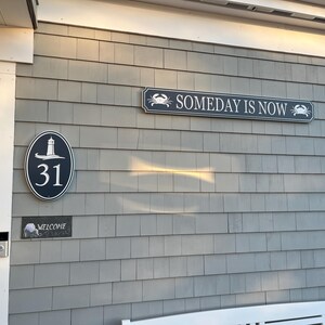 Personalized Custom PVC Sign for Your Beach Home Coastal Retreat 47x11 ...