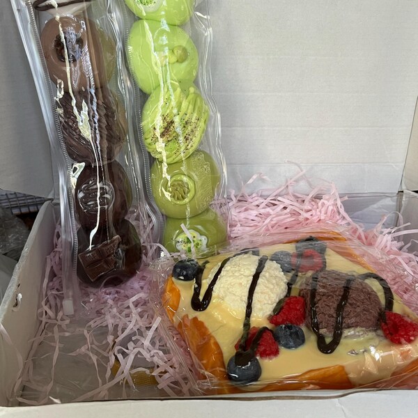 Cakes Dessert Strawberry Blueberry Chestnut Brownie Matcha Food Squishy ...