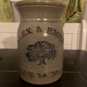 Personalized Wedding and Anniversary Pottery Gifts - Etsy