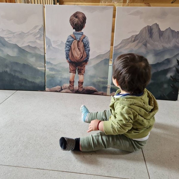 Boy Adventure Nursery, Adventure Toddler Decor, Nursery Nature Decor ...