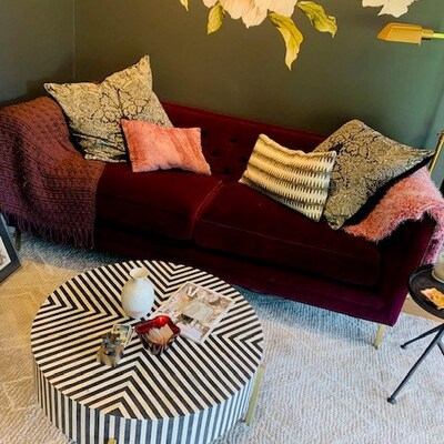 Bone Inlay Furniture, Bone Inlay Coffee Table, Bone Inlay Center Table ...