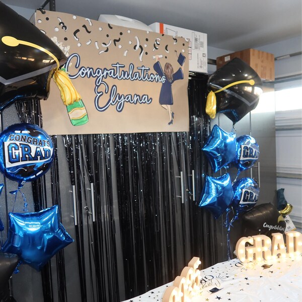 Ready to Ship- Spook-tacular, Halloween Party Banner, Painted Butcher ...