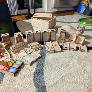 Deck Box With Large Card Storage | Etsy