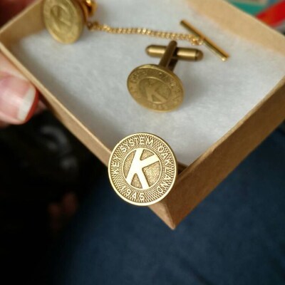 OAKLAND 1945 Key System Token Cuff Links Repurposed Vintage - Etsy