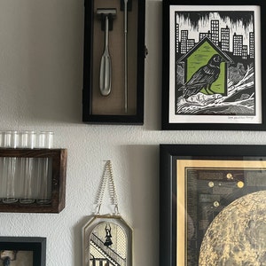 Lobotomy Orbitoclast & Hammer Surgical Medical Tools Shadowbox With ...