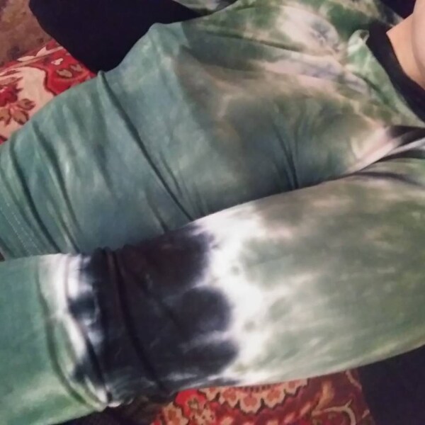 TIE DYE Tights ASTRO Colourway 50 Denier Dip Dye, Fun, Unique Patterned ...