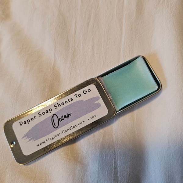 Soap Sheets-single Use Soap-travel Soap-portable Hand Soap-camping Soap ...