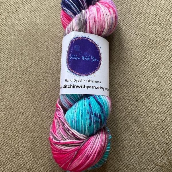 Jelly Beans - Candy Rainbow Hand Dyed Yarn - Rainbow Yarn - Knit ...