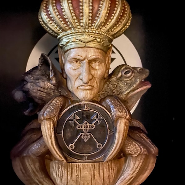 Bael, Baal God, Demon Statue, Altar Statue, Satan Statue Goetia ...