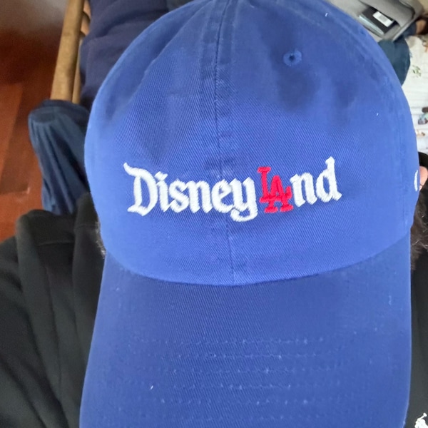 LA Upside Down - Inverted - With 2 Angels - Baseball Cap - Dad Hat ...