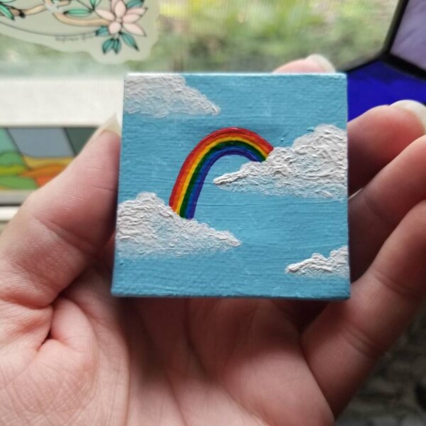 Mini Canvas Art - Etsy