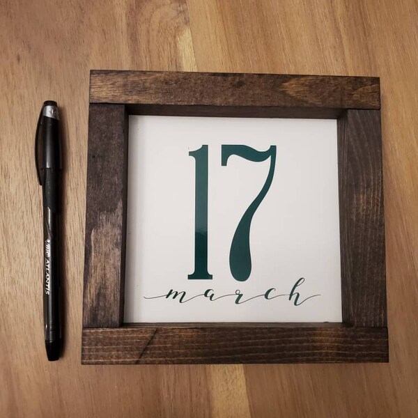 March 17th Sign, Tiered Tray Decor, St Patrick's Day Decor, St Patrick ...
