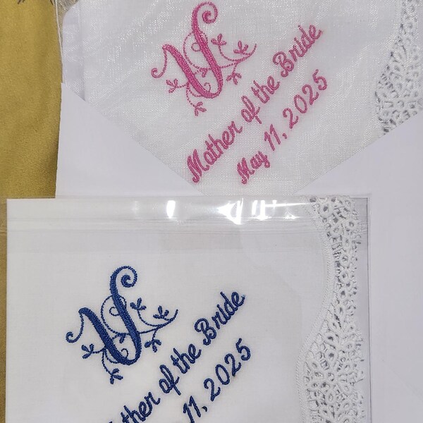 Handkerchief Gift Box, Flat Fold Envelope for Wedding Handkerchiefs ...