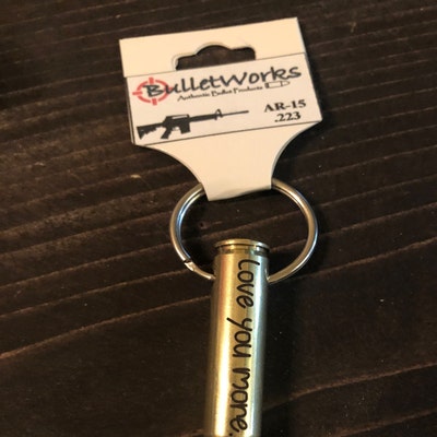 AR-15 Bullet Keychains Custom Engraved Gifts for Him gifts for Her ...