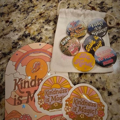 Self Care Spinner Enamel Pin Inspirational Quote Motivational Pins ...