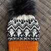 Slalom Run Beanie Knitting Pattern Textured Hat Pattern - Etsy