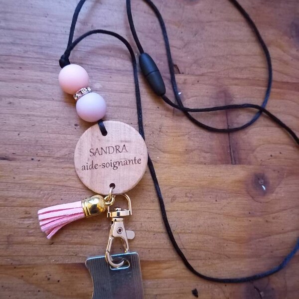 Personalized Teacher Tags, Name Tags and Keychains, Durable Beaded ...