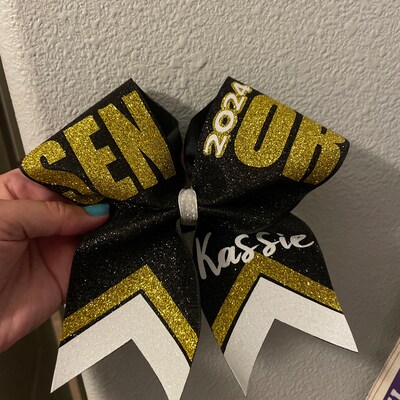 Custom College Cheer Bows Designed in Your Team Colors. - Etsy