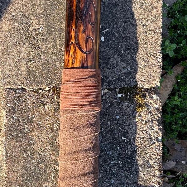 Ruby Ball Cane Red Oak Cane Hand Carved Hand Painted Walking Cane Red ...