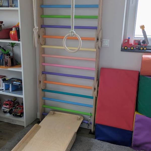 Double-sided Balance Beam Set From 8, Wooden Balance Board, Montessori ...