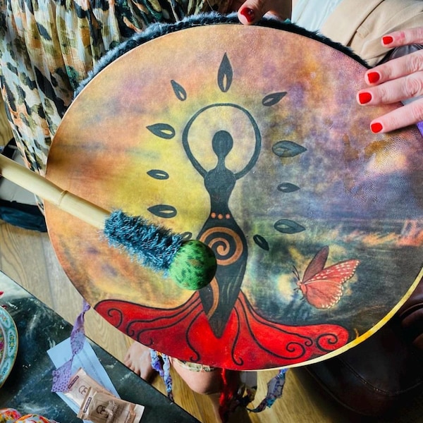 Traditional Shamanic Bamboo Rain Stick | Ritual and Meditation Tool ...