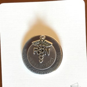 RN Nursing Pin For Nurse Graduation RN Pin Gift For Nurse | Etsy