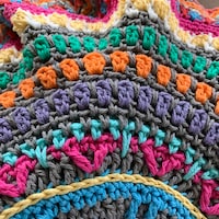 Crochet Pattern BOHO RUG Bobbiny Cord by Atergcrochet - Etsy Canada