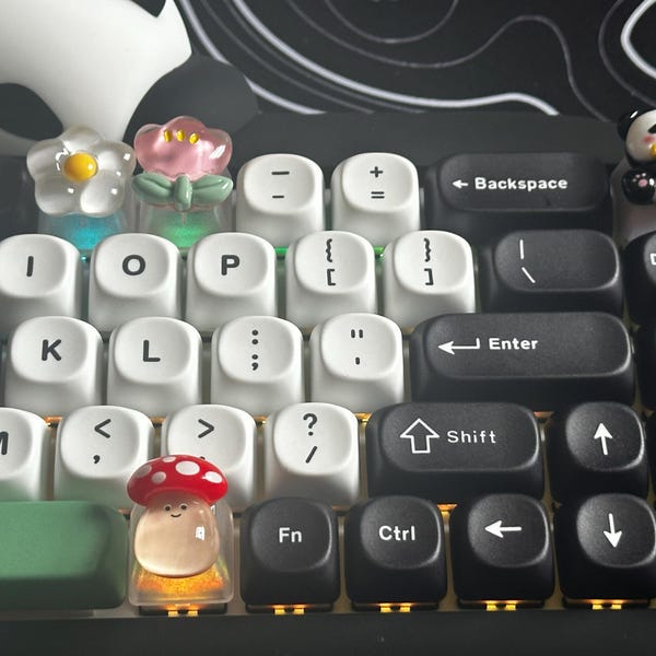 ARTISAN Breakfast Keycaps | Toast | Jam | Egg | Kawaii | Custom | Food ...