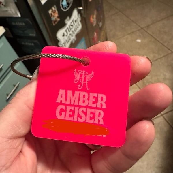 Premium Backpack Name Tags Personalized, Customized Luggage Name Tags ...