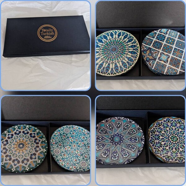 Placemats / Mediterranean Persian Pattern Placemats Set of 2, 4, 6 ...